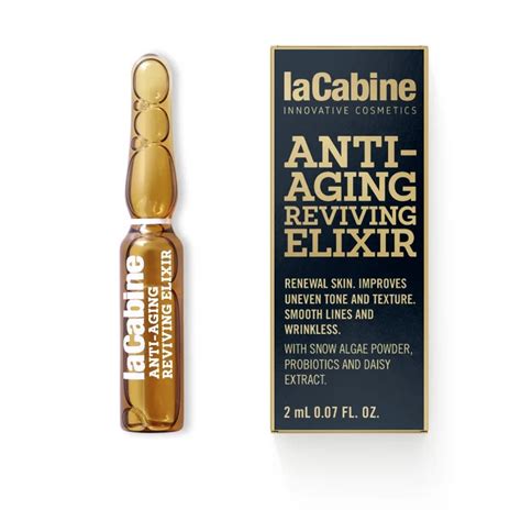 Lacabine Innovative Cosmetic Ampoule Anti Aging Reviving Elixir 2ml G Shopee Malaysia