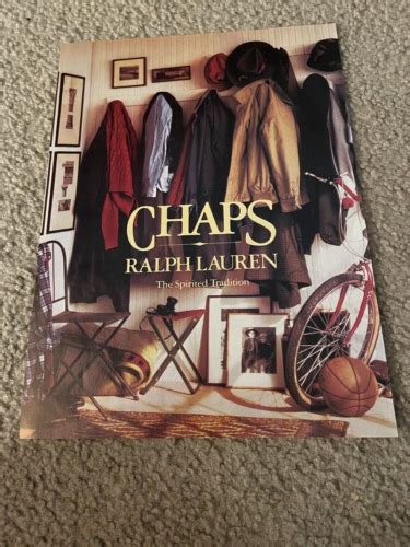 Vintage 1988 Chaps Ralph Lauren Mens Clothing Shirt Jacket Blazer