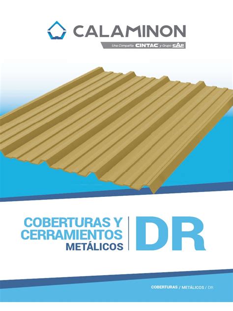 Coberturas Metálicas Aluzinc De Calaminon Pdf Epoxy Conocimiento