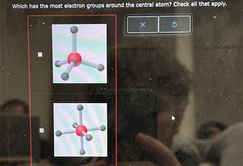 Solved Which Has The Most Electron Groups Around The Atom
