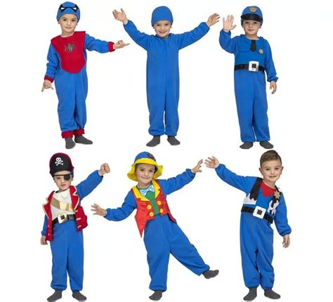 6 In 1 Costume Blu Per Bambini E Neonati
