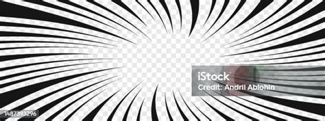 투명한 배경에 소용돌이치는 방사형 선 만화책 페이지 디자인 트위스트 주의 템플릿입니다 충격 놀라움 스플래시 붐 폭발 힘 비명