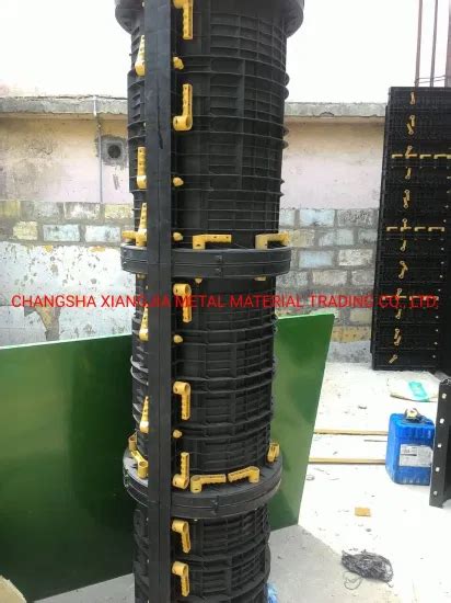 Plasti Modular Construction Concrete Column Beam Slab System Formwork