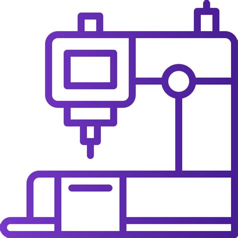 Sewing Machine Toempong Gradient Icon