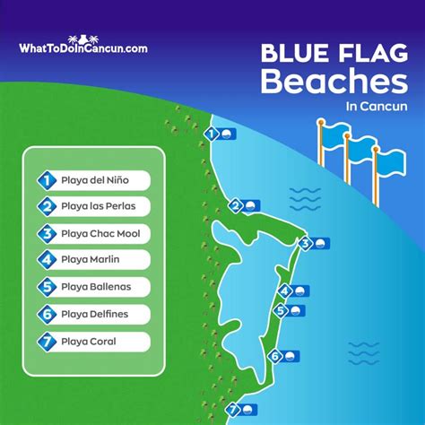 Free Access To Paradise Why Blue Flag Beaches In Cancun Matter