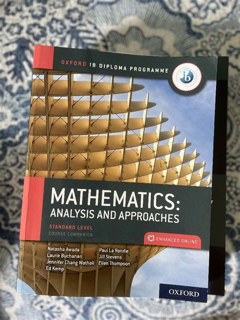 Ib Mathematics Analysis And Approaches Maa Textbook Hobbies And Toys