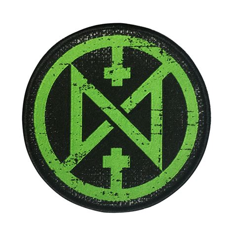 Night Demon Green Sigil Circle Patch Night Demon
