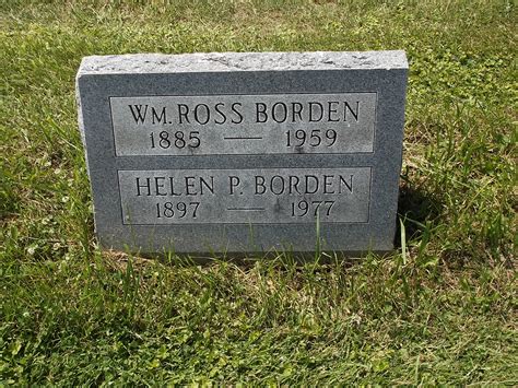 Helen Pauline Stephenson Borden 1897 1977 Find A Grave Gedenkplek
