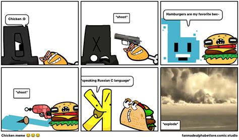 Chicken Meme 😂😂😂 Comic Studio