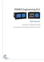 Digital Weight Indicator Penko 1020 Penko Engineering Bv Panel