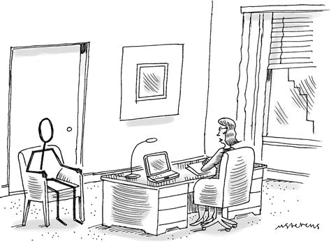Job Interview Cartoon New Yorker