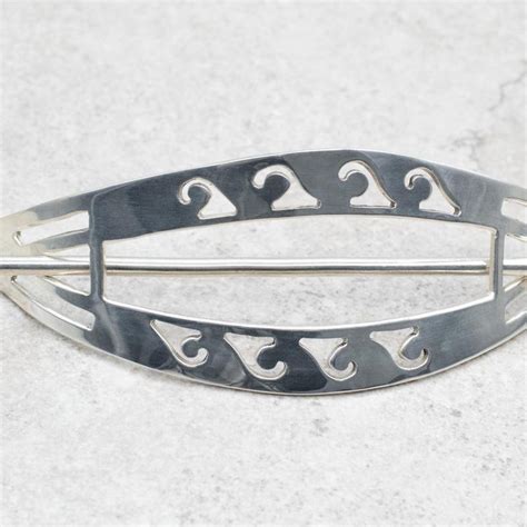 Silver Hair Pin Etsy