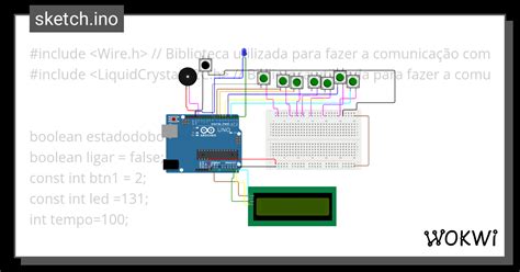 Alarme Wokwi Esp32 Stm32 Arduino Simulator