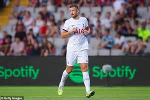 Eric Dier Is Left Out Of Tottenhams Squad For Their Carabao Cup Clash