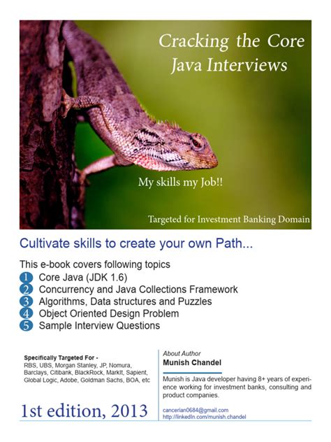 Cracking The Core Java Interviews Pdf Time Complexity Inheritance Object Oriented