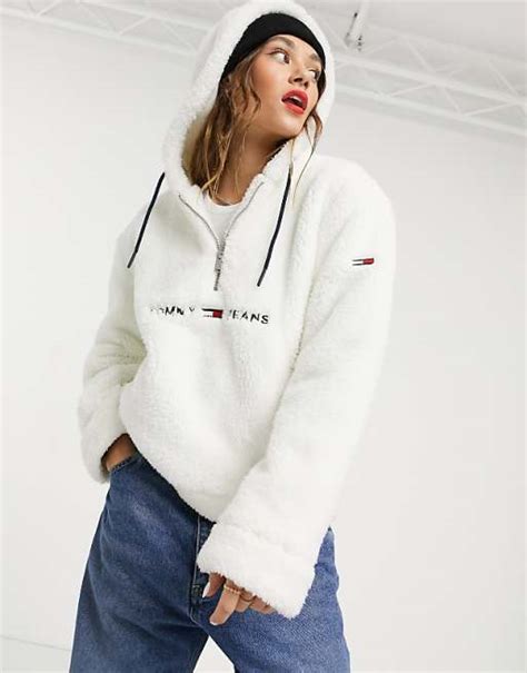 Tommy Hilfiger Logo Teddy Hoody Online