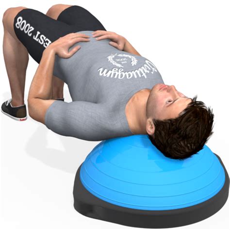 Bosu Hip Thrust Video Exercise Guide