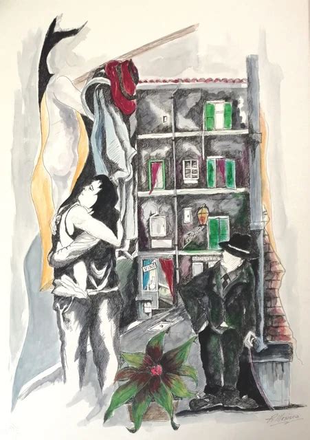 Tecnica Mista Originale Di Romeo Mesisca 35x50 2023 Eur 13000 Picclick It