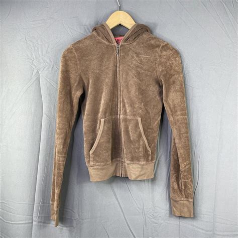 Vintage Y2k Juicy Couture Velour Zip Up Depop