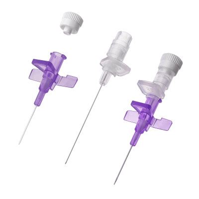 Safety Iv Cannula With Wings Without Injection Port
