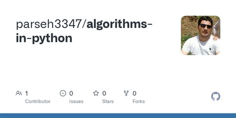 Github Parseh3347 Algorithms In Python