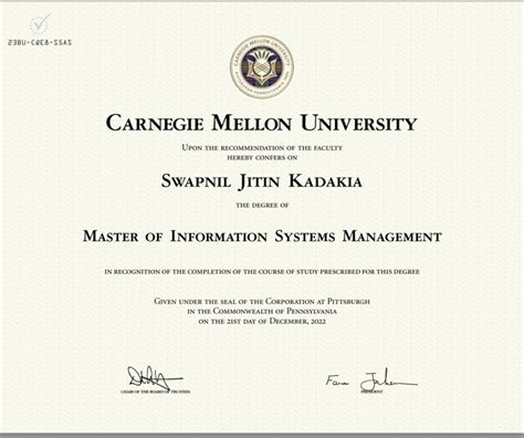 Swapnil Kadakia On Linkedin I Am Elated To Share That I Have Obtained My Graduate Degree In