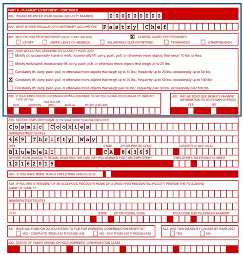 How To Fill Out Edd Disability Form Printable Forms Free Online