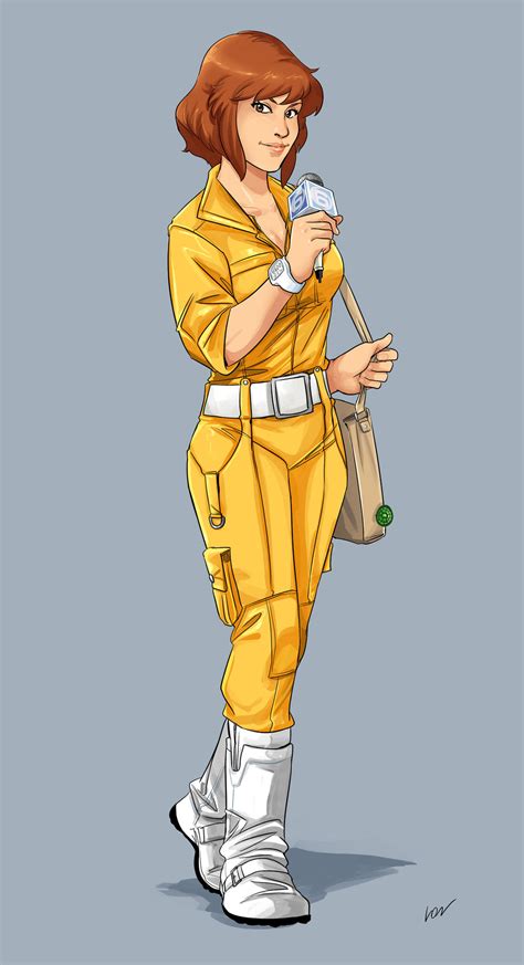 April Oneil By Lostonezero On Deviantart