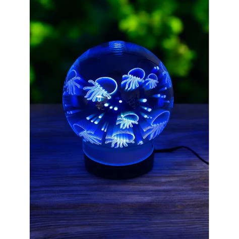 Sphere Diffusers For Essential Oils 3d Glass Art Jellyfish Oil