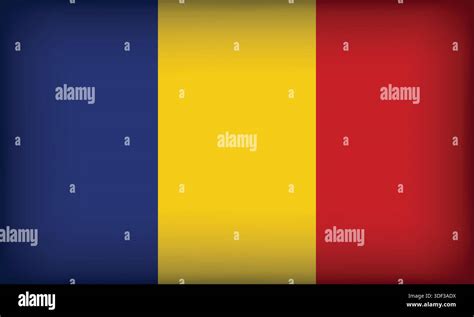 Romania Flag With Original Color Stock Vector Image And Art Alamy