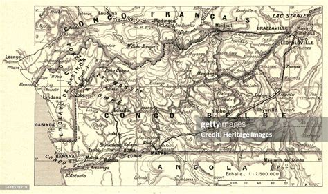 Bas Congo Louest Africain 1914 From Grande Geographie Bong