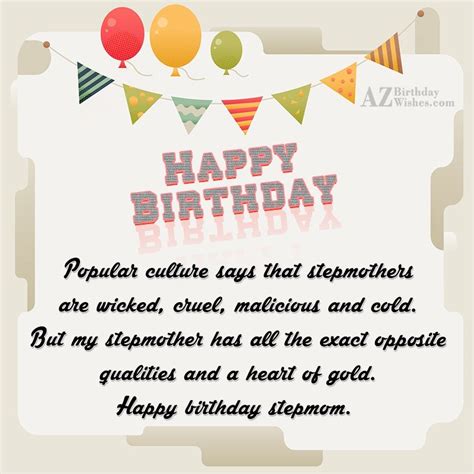 Birthday Wishes For Step Mother Birthday Images Pictures