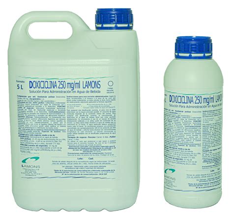 Doxycycline 250 Mg Ml Lamons Laboratoris Lamons