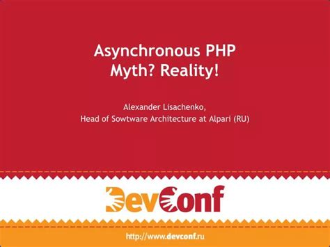 Ppt Asynchronous Php Myth Reality Powerpoint Presentation Free