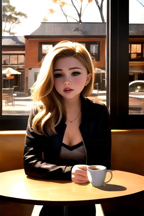 Coffee With Chloe By Ai Samasd On Deviantart