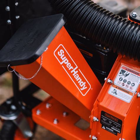 Leaf Vacuum And Wood Chipper 7hp Engine Chips 2” Branches Superhandy