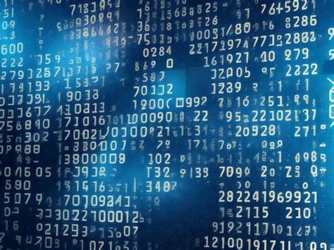 Premium Ai Image Technological Background With Binary Number