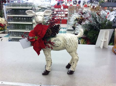 1 Of 2 Cute Table Top Reindeer Christmas Floral Arrangements