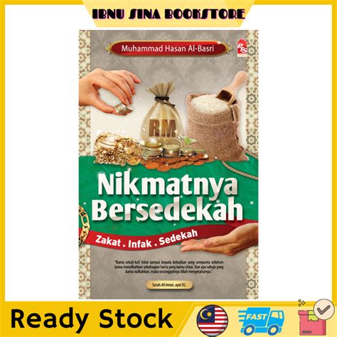 Buku Nikmatnya Bersedekah Muhammad Hasan Al Basri Ibnu Sina Bookstore 6 Shopee Malaysia