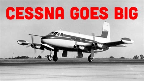 Cessna Once Tried To Build A Four Engine Mini Airliner For