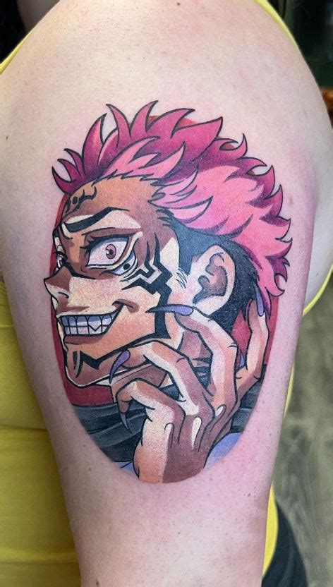 65 Sukuna Tattoos That Honour The Cursed King Tattoo Me Now