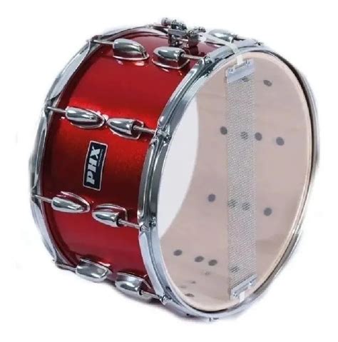 Caixa Phx Para Bateria 8x14 Pvc Vermelho Music Net Instrumentos Musicais