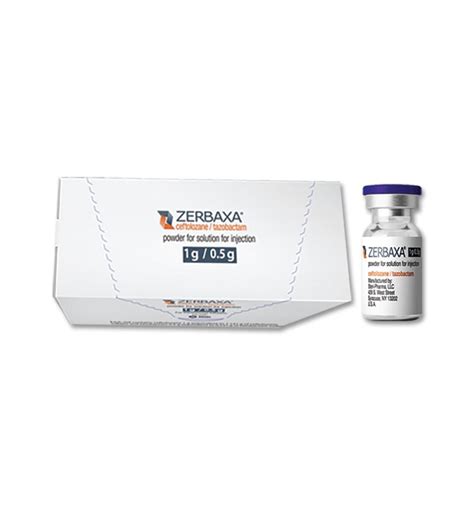 Zerbaxa Dosage And Drug Information Mims Malaysia