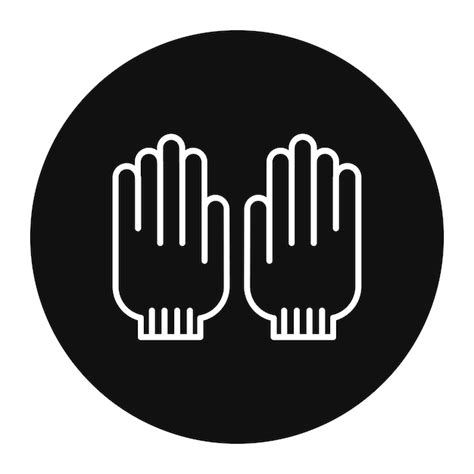 Premium Vector Gloves Vector Illustration