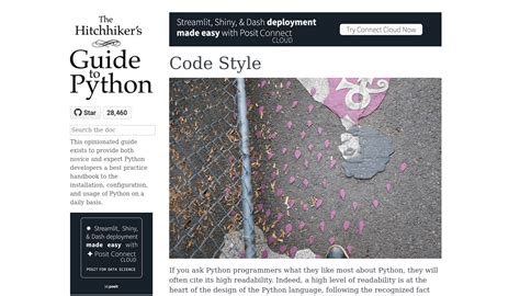 the hitchhiker s guide to python must know resources for developers