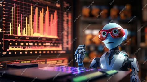 Premium Ai Image 3d Virtual Assistant Ai Chatbot Working For Business