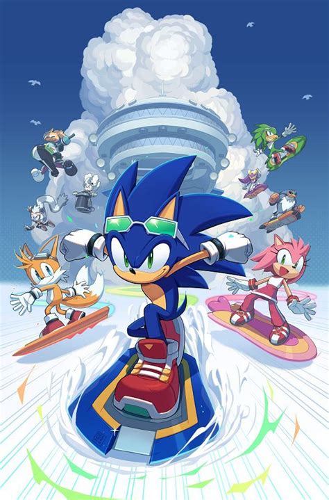 Sonic Free Riders Art Classic Sonic Riders Sonic Riders Wallpaper