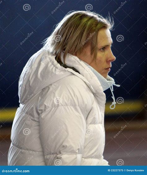 Vita Stepina On The Ukrainian Cup In Athletics Editorial Image Image