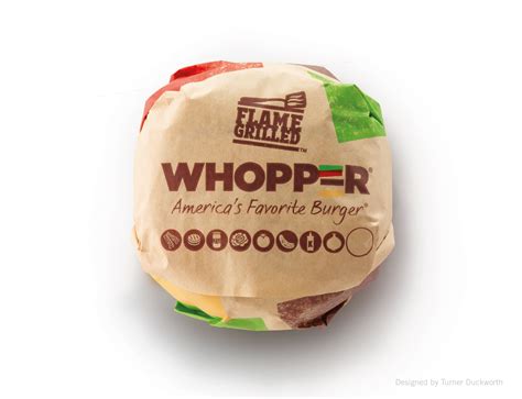 Burger King Packaging And Visual Identity Whopper Burger Burger King