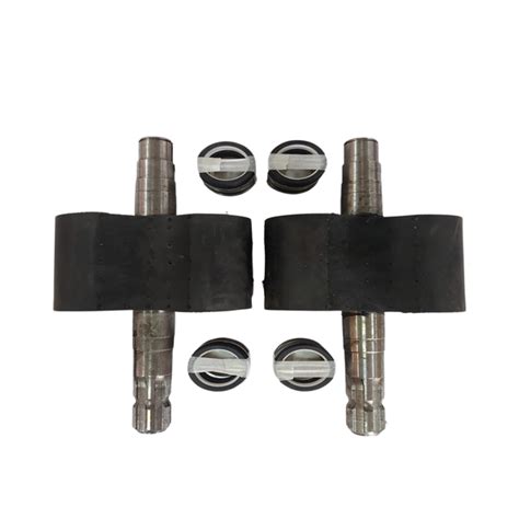 Kit 2 Rotor Lobular Com 4 Selos Mecânicos Para Tanque De Esterco Mepel 4 Polegadas